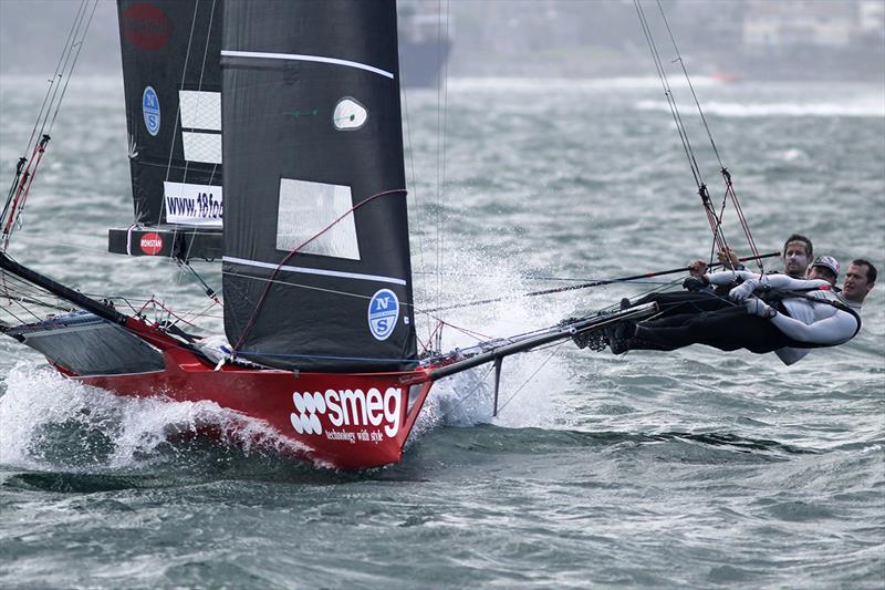 18ft Skiff NSW Championship on Sydney Harbour - Race 4