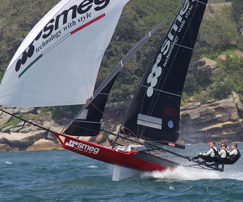 18ft Skiff Australian Championship on Sydney Harbour - Day 2