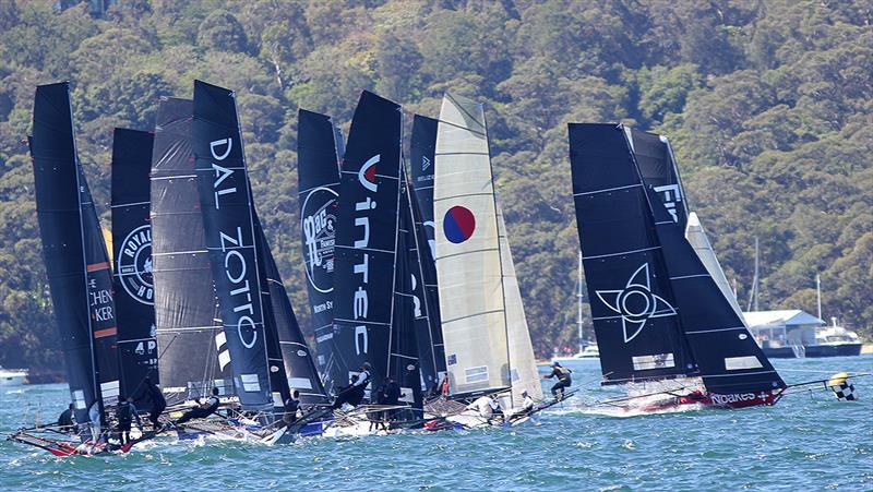 18ft Skiff Spring Championship on Sydney Harbour - Race 2