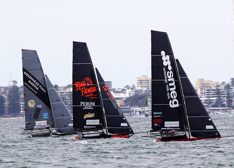 18ft Skiffs: Spring Championship reaches half-way mark