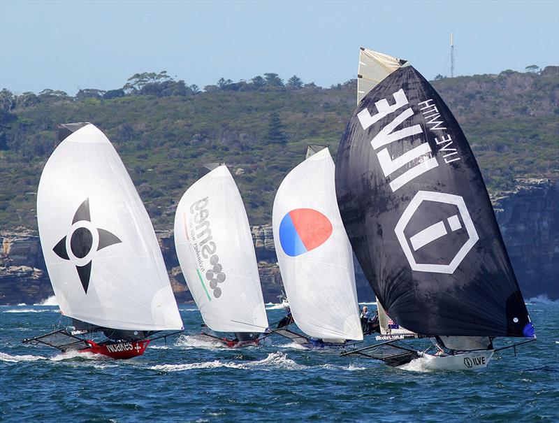 18ft Skiff Spring Championship on Sydney Harbour - Race 4
