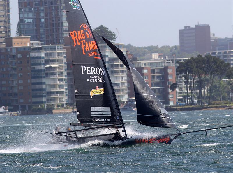 18ft Skiff Club Championship at the Australian 18 Footers League - Race 14