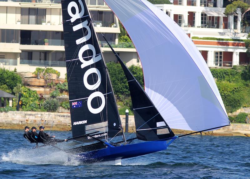 18ft Skiff Club Championship at the Australian 18 Footers League - Race 15