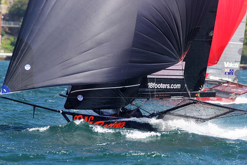 Southerly spinnaker racing