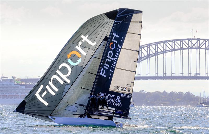 18ft Skiff 2023-24 Spring Championship on Sydney Harbour Race 1