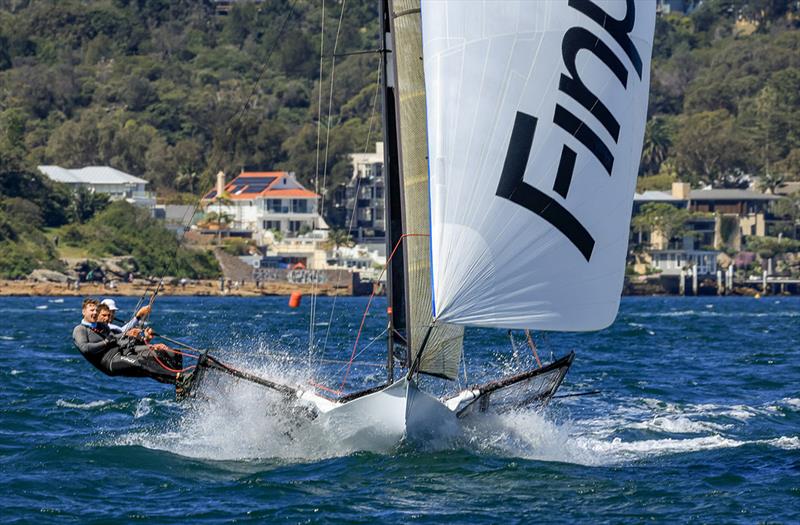 Hard work for the crew of Australian champion Finport Finance from the ...