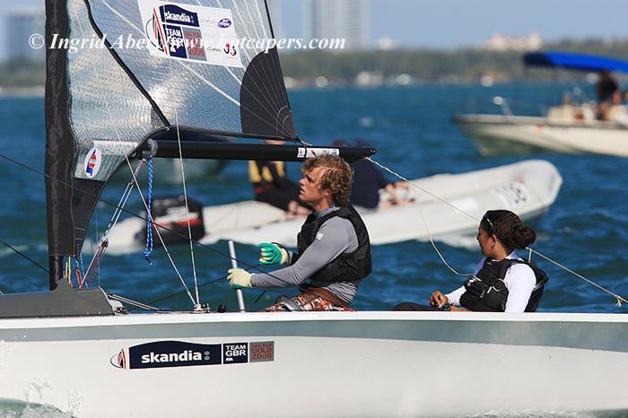 Racing on day 2 of the Rolex Miami OCR in Miami