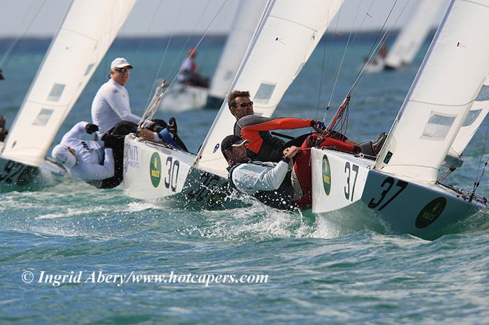 Racing on day 2 of the Rolex Miami OCR in Miami