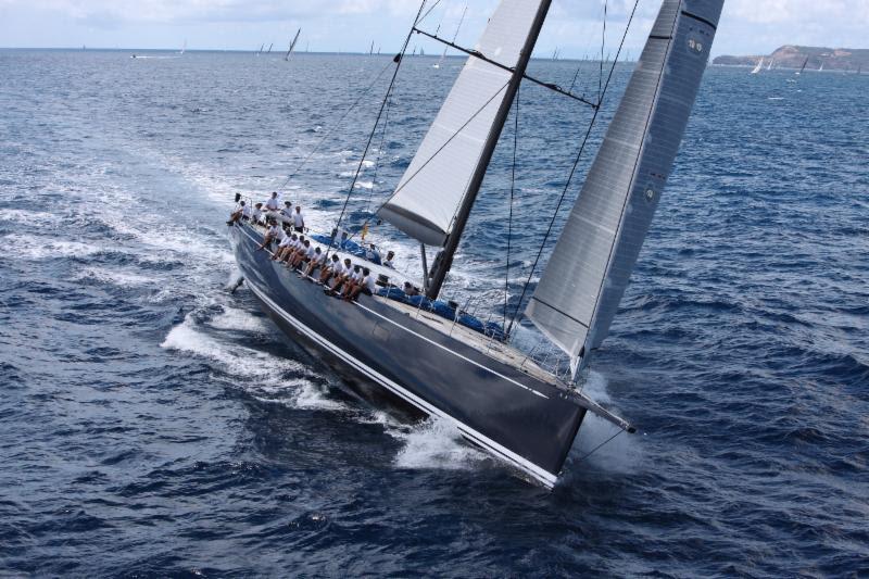 Shamanna, Swan 115 during the RORC Caribbean 600