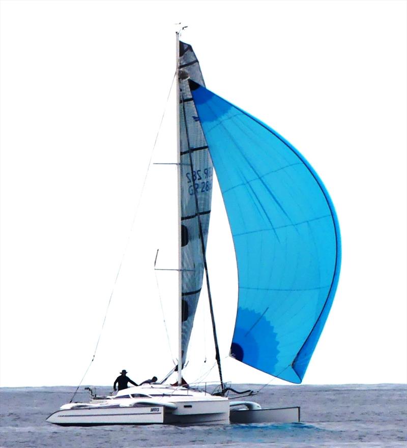 Anderica 3 during the RCIYC 25th Waller-Harris Two-handed Triangle Race