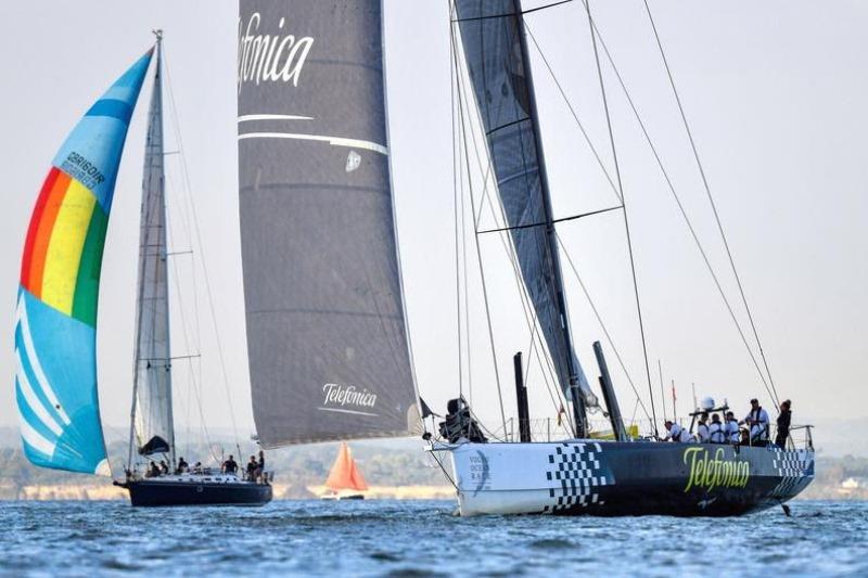 VO70 Telefonica Black, skippered by Lance Shepherd was the winner of ...