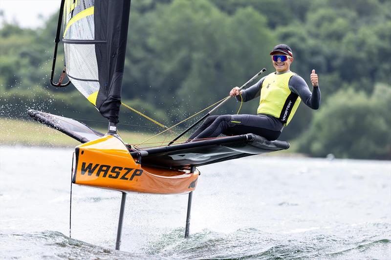 Sam Whaley wins the UK WASZP Nationals at Rutland