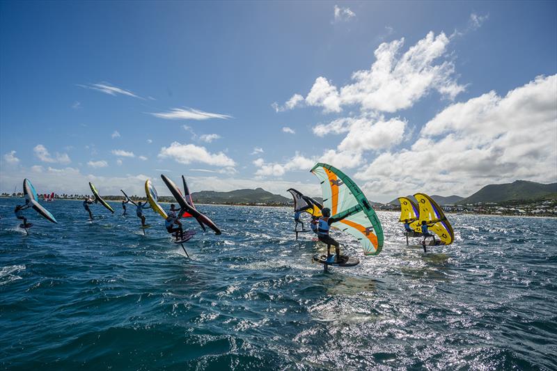 Caribbean Foiling Championships sets sail with thrilling first race day